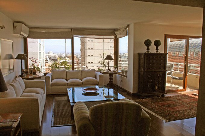 Departamento en Arriendo en Las Condes, E iluminado - amoblado el golf ...